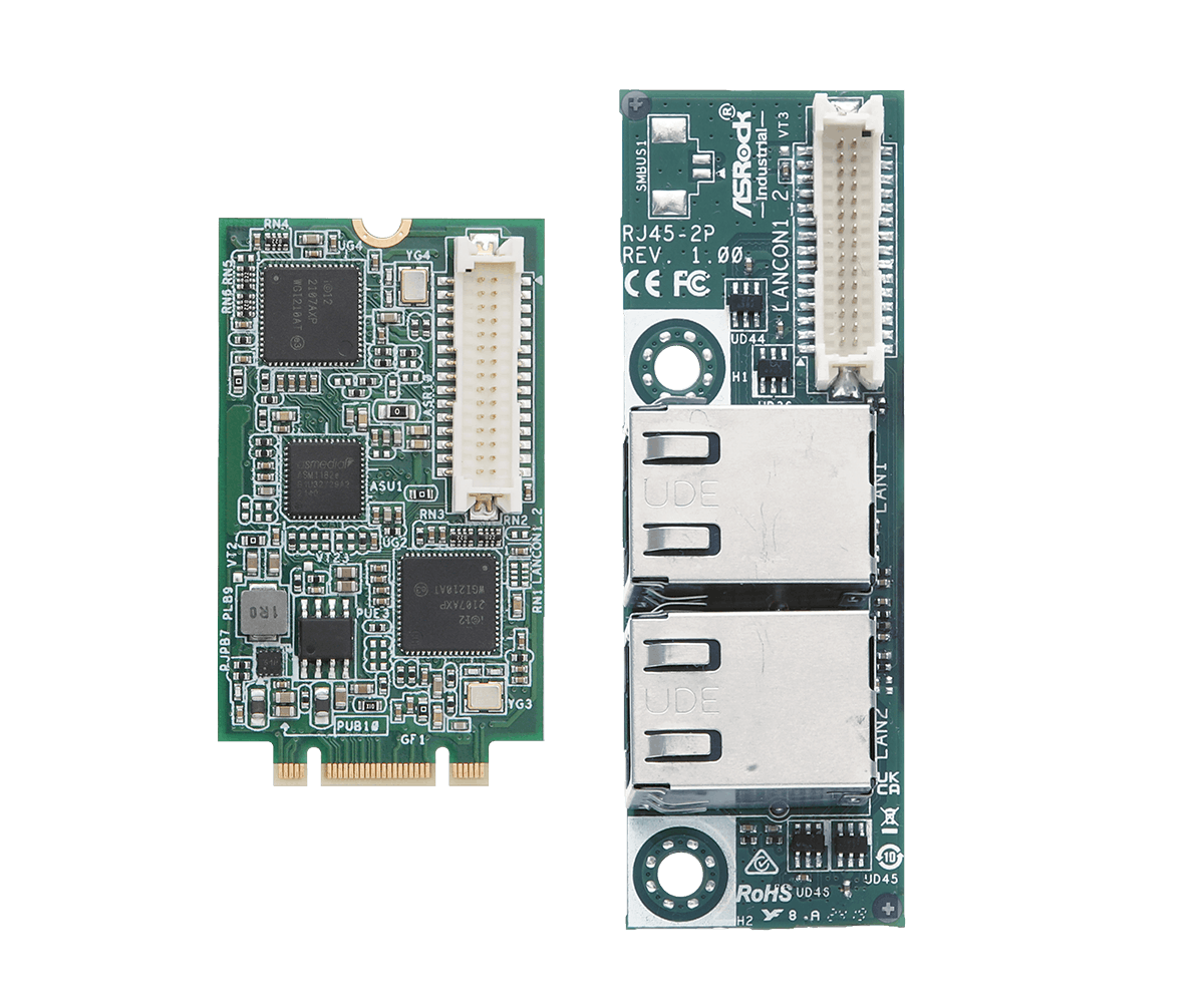 ASRock Industrial - M2B-LAN-2P R2 kit