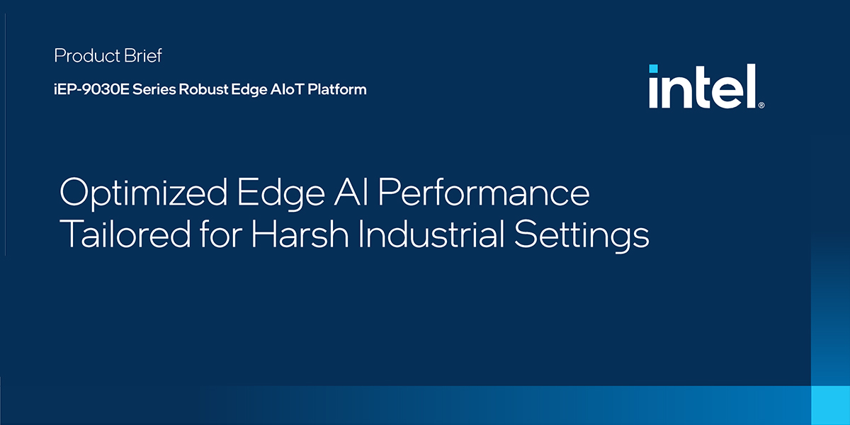 ASRock Industrial - [Product Brief] ASRock Industrial's iEP-9030E ...