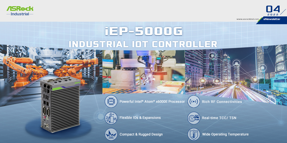 ASRock Industrial - ASRock Industrial Launches the iEP-5000G Industrial ...
