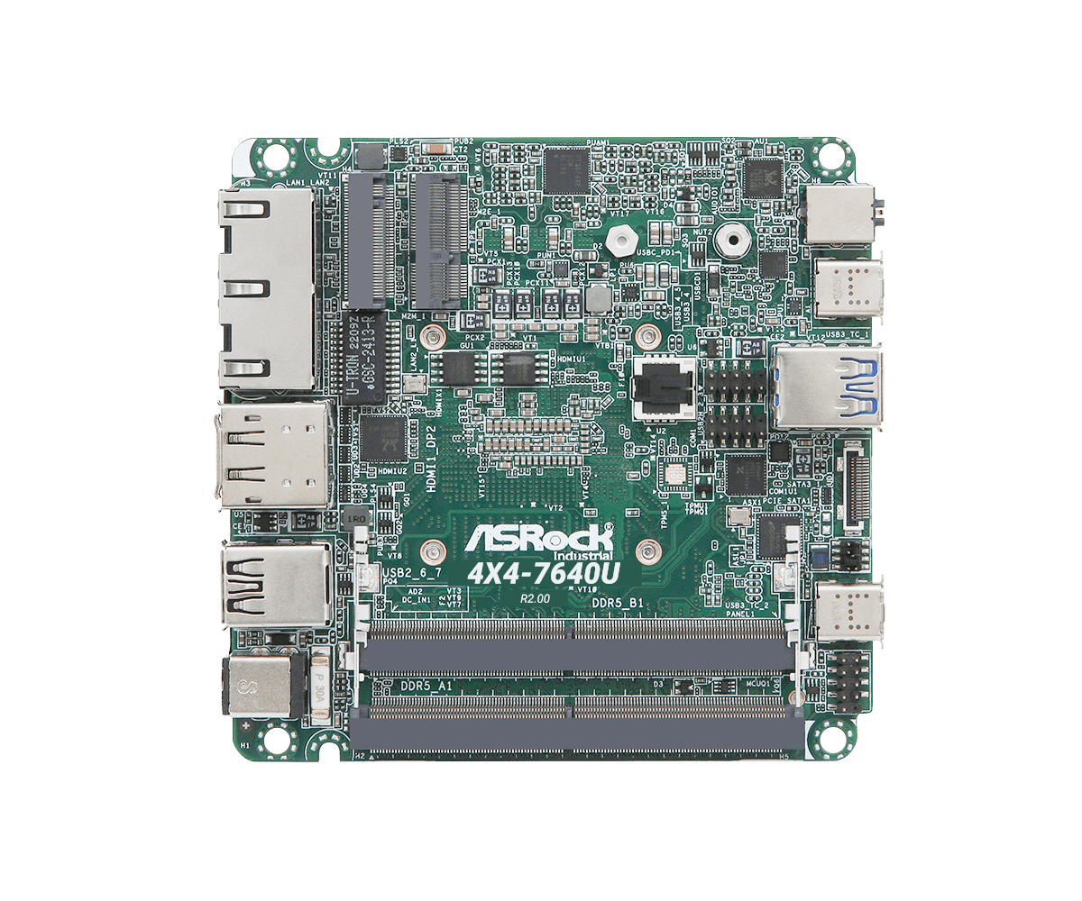 ASRock Industrial - 4X4-7640U