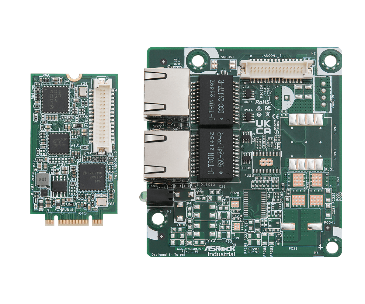 ASRock Industrial - M2B-LAN-2P kit