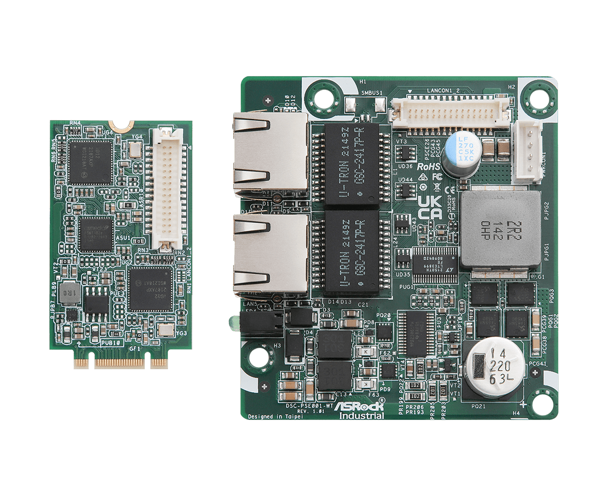 ASRock Industrial - M2B-PoE-2P kit