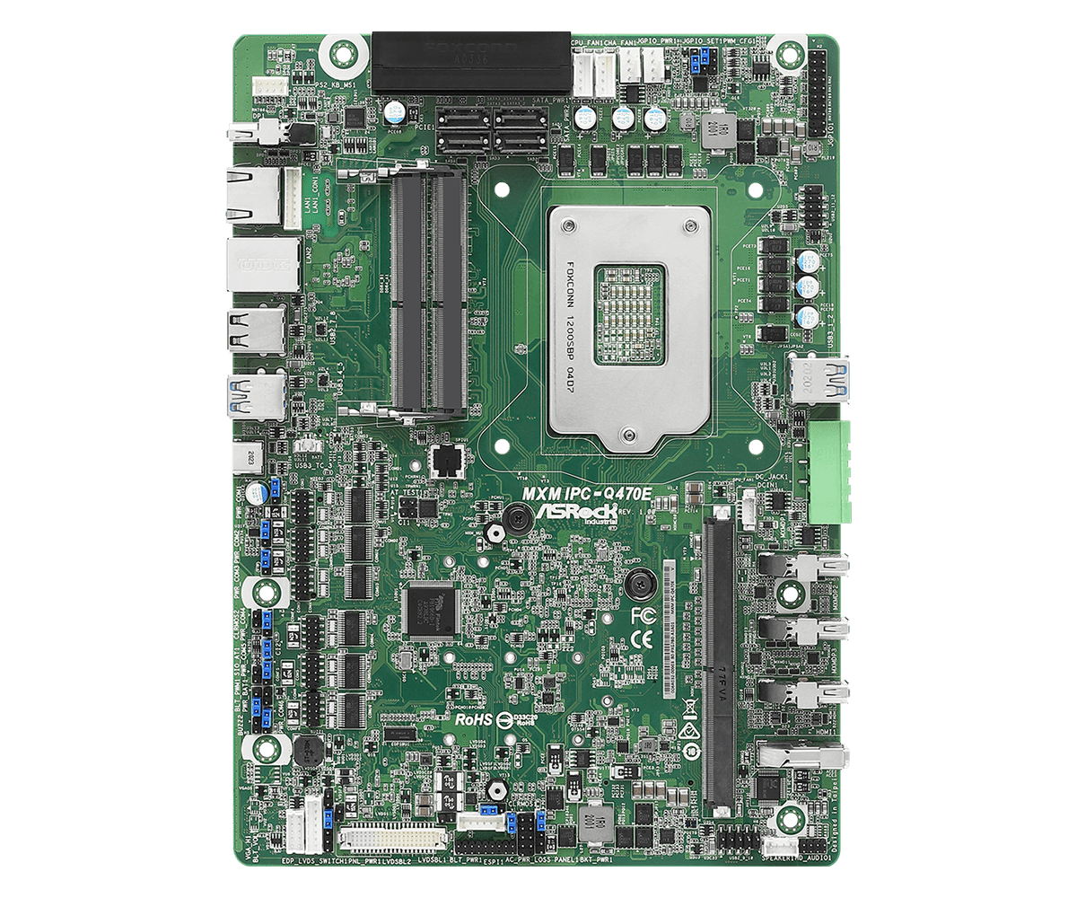 ASRock Industrial - MXM IPC-Q470E